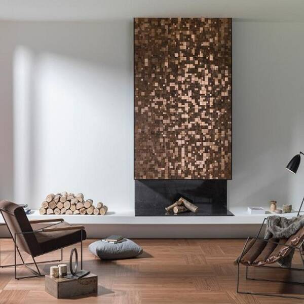 Мозаїка Lantic Colonial Metal Bronze Mini 3D Cubes 30,5х30,5 см ...