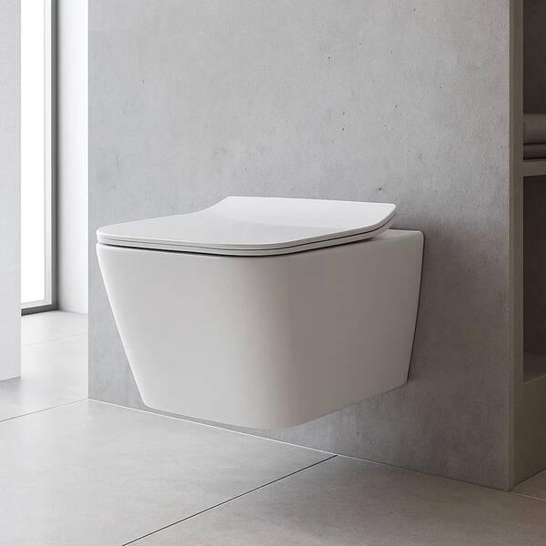 Унітаз підвісний Devit Linea 3040120 безобідковий з сидінням soft-close - купити в АГРОМАТ, ціна ...