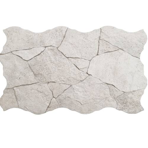Керамограніт Realonda Borgogna White Flagstone 44x66 см - купити в ...