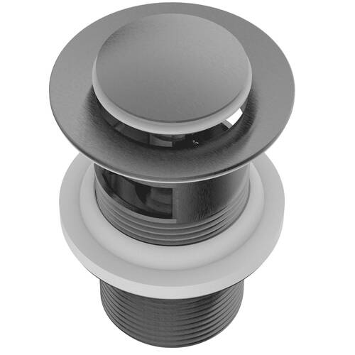 Донний клапан для раковини Devit Do It 01051010 click-clack, gun metal - купити в інтернет ...