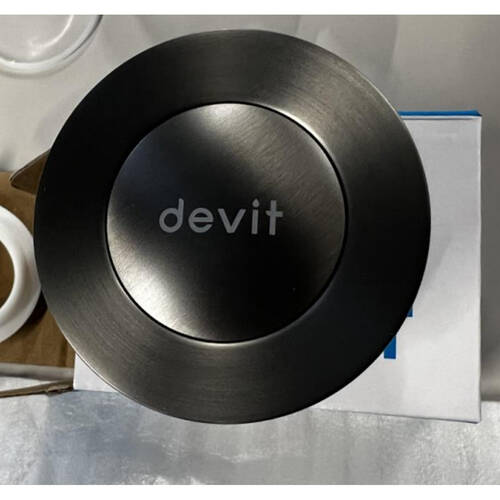 Донний клапан для раковини Devit Do It 01051010 click-clack, gun metal - купити в інтернет ...