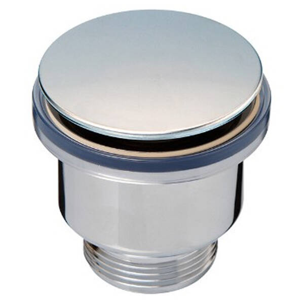 Донний клапан для раковини, біде Devit DEV014039 Click-Clack, хром - купити в магазинах АГРОМАТ ...