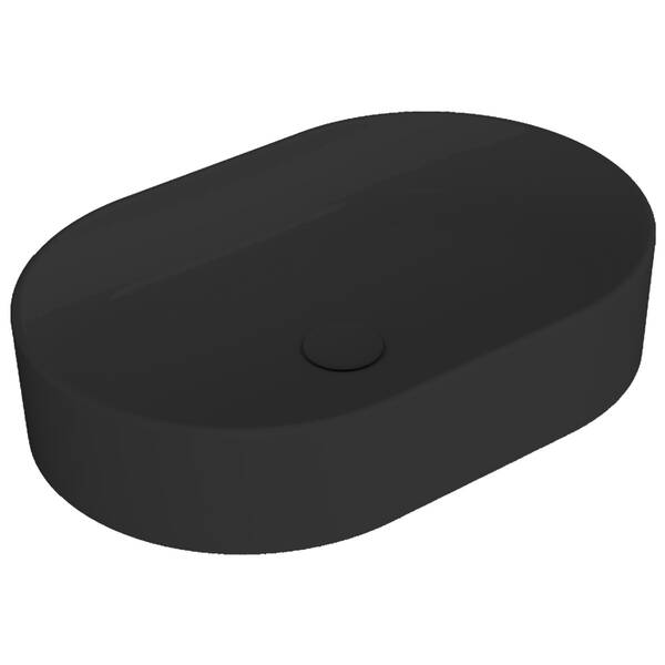 Раковина Simas Folio FO02 60 см овальная накладная, черный глянец - купить в магазинах АГРОМАТ ...