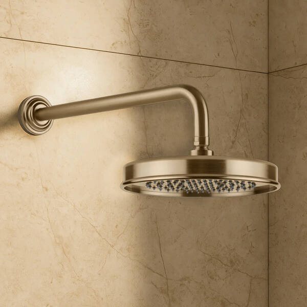 Верхній душ Gessi Venti20 65148-726 з тримачем бронза матовий - купити ...